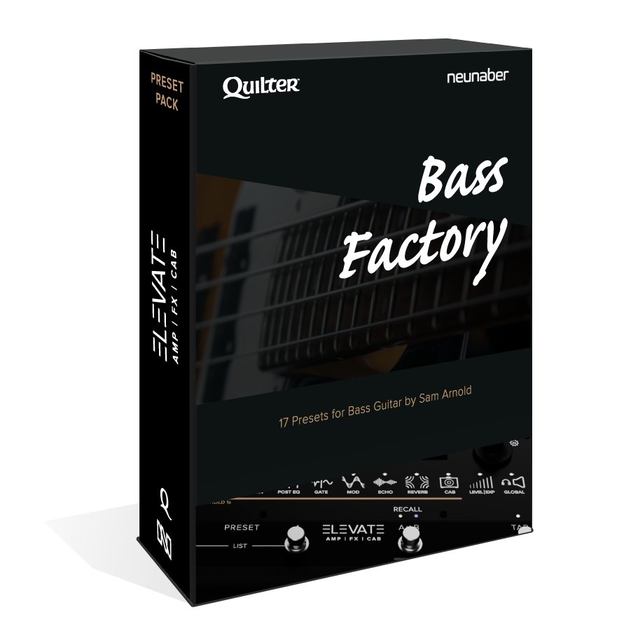 Bass Preset Pack for Elevate – Quilter Laboratories